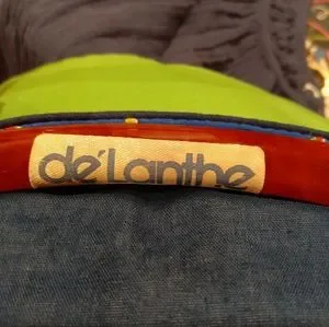DeLanthe | Bags | Vintage Delanthe Bermuda Handbag Monogram Faux ...
